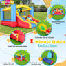 Ancheer Adam 12.64x9Ft Kids Party Castle Bounce House, Indoor/Outdoor ...