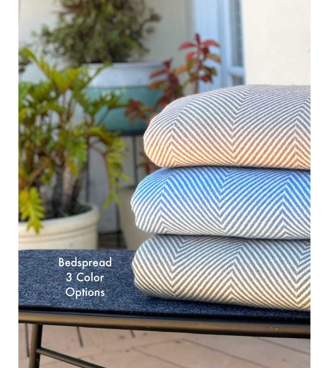 Humble Hilo Herringbone Throw, Without Fringe | Wayfair