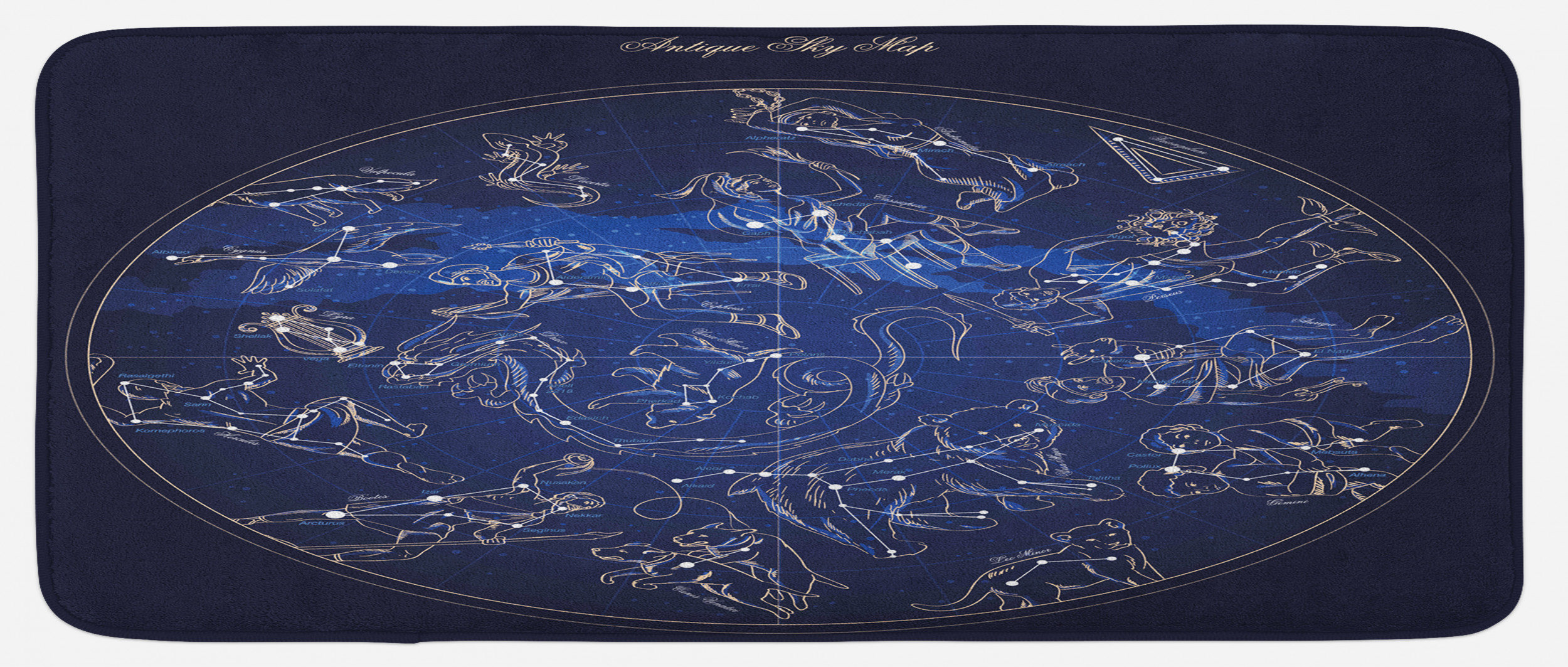 East Urban Home Antique Sky Map With Hand Drawn Mythological History ...