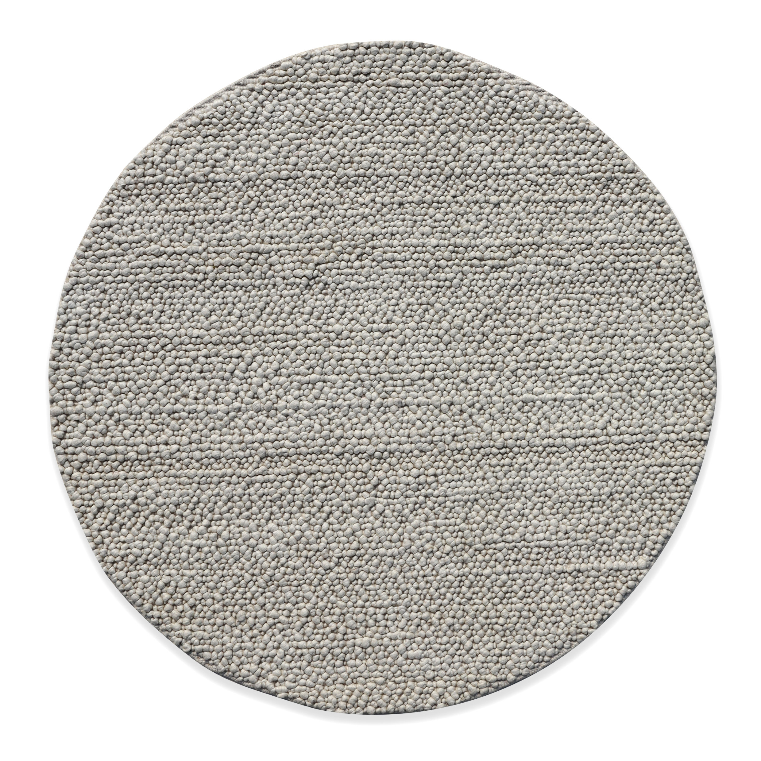 Tufty Home Pebbles Handmade Solid color Pitloom Ivory Bubble Textured ...