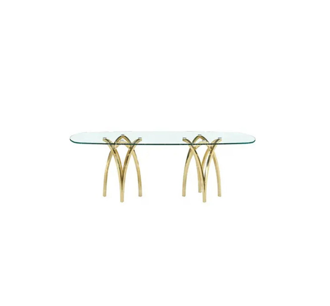 Infinity Furniture Import Infinity 86 6 L Dining Table Wayfair