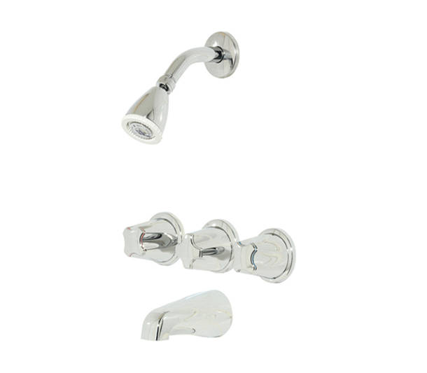 Pfister Handle Tub and Shower Dual Function Ceramic Disk Faucet with ...