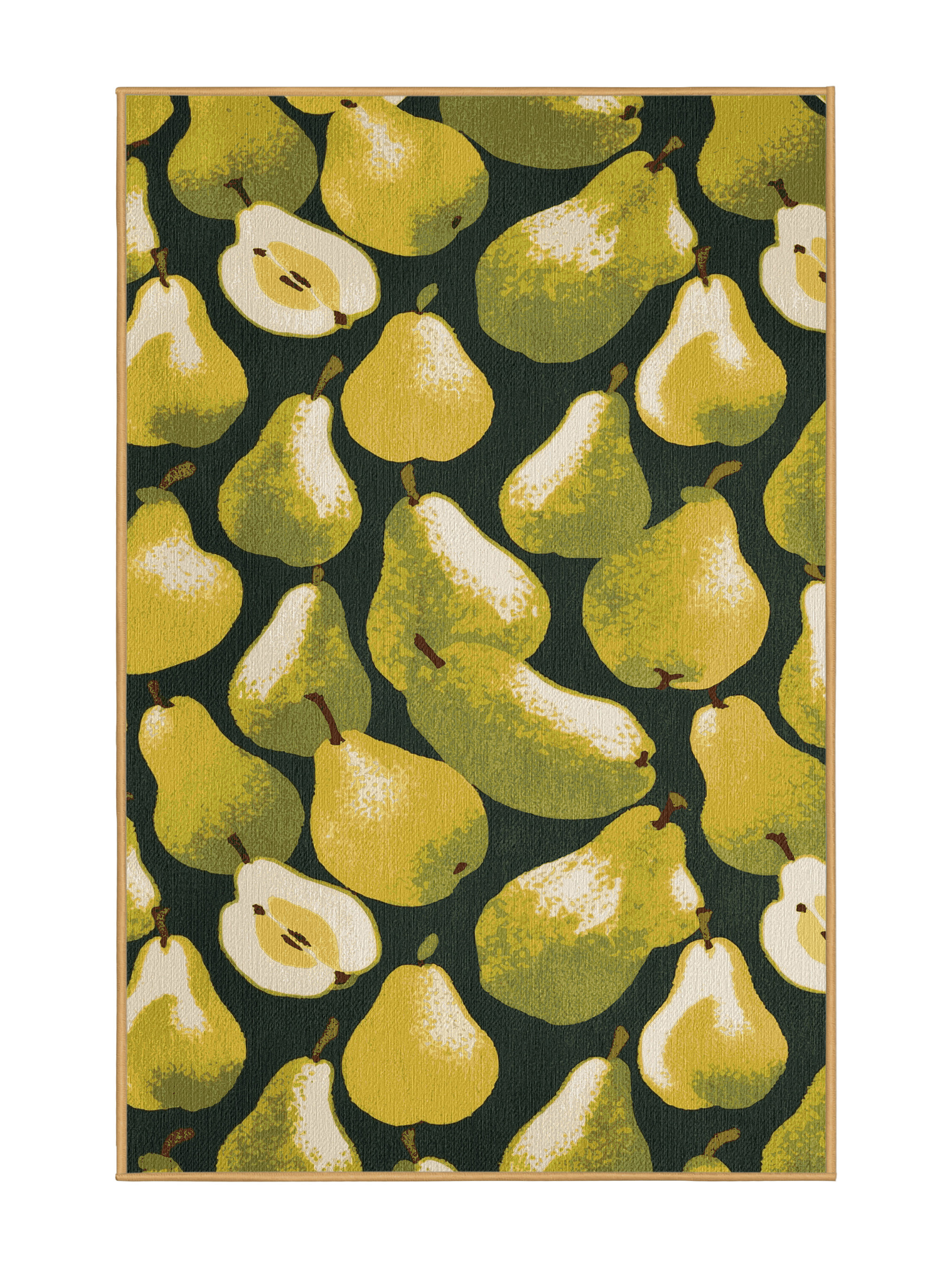 Canora Grey Washable Pear Bartlett Fruits Area Rug - Wayfair Canada