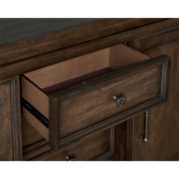 Loon Peak® Jalaal 6 Drawer 68" W Combo Dresser | Wayfair