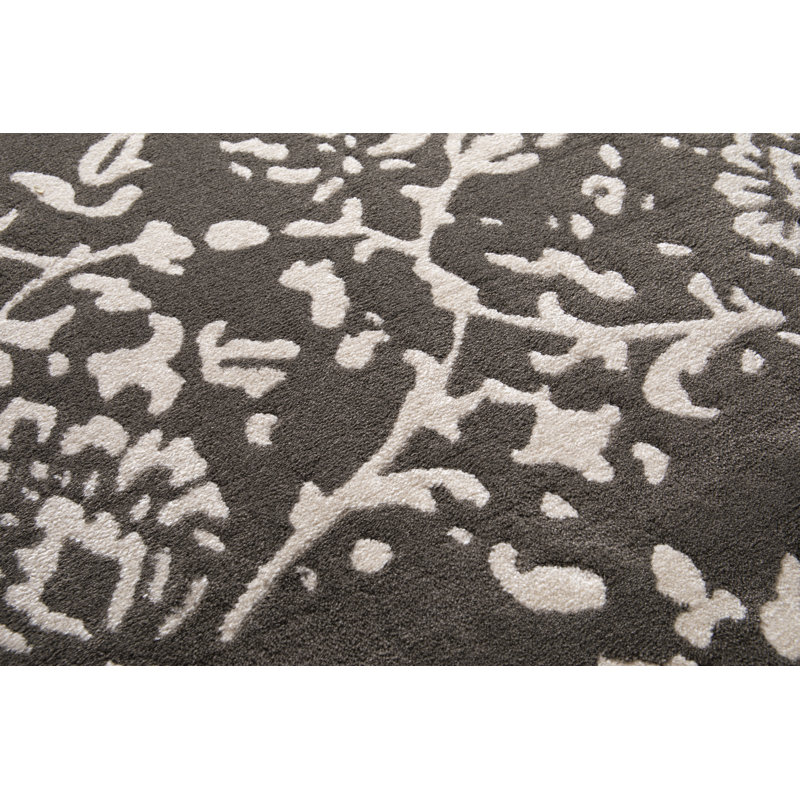 Marlow Home Co. Demarcus Dark Baroque Cream/Dark Grey Rug | Wayfair.co.uk