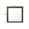Lark Manor™ Frumie Mirror, Modern Minimalist Design, Durable Wood ...