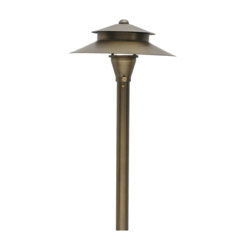 Cardon Lighting Antique Bronze Low Voltage Solid Brass Pathway Light ...