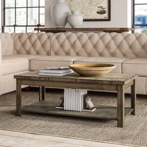 Greyleigh™ Columbia 48 inch Coffee Table, No Assembly Required ...
