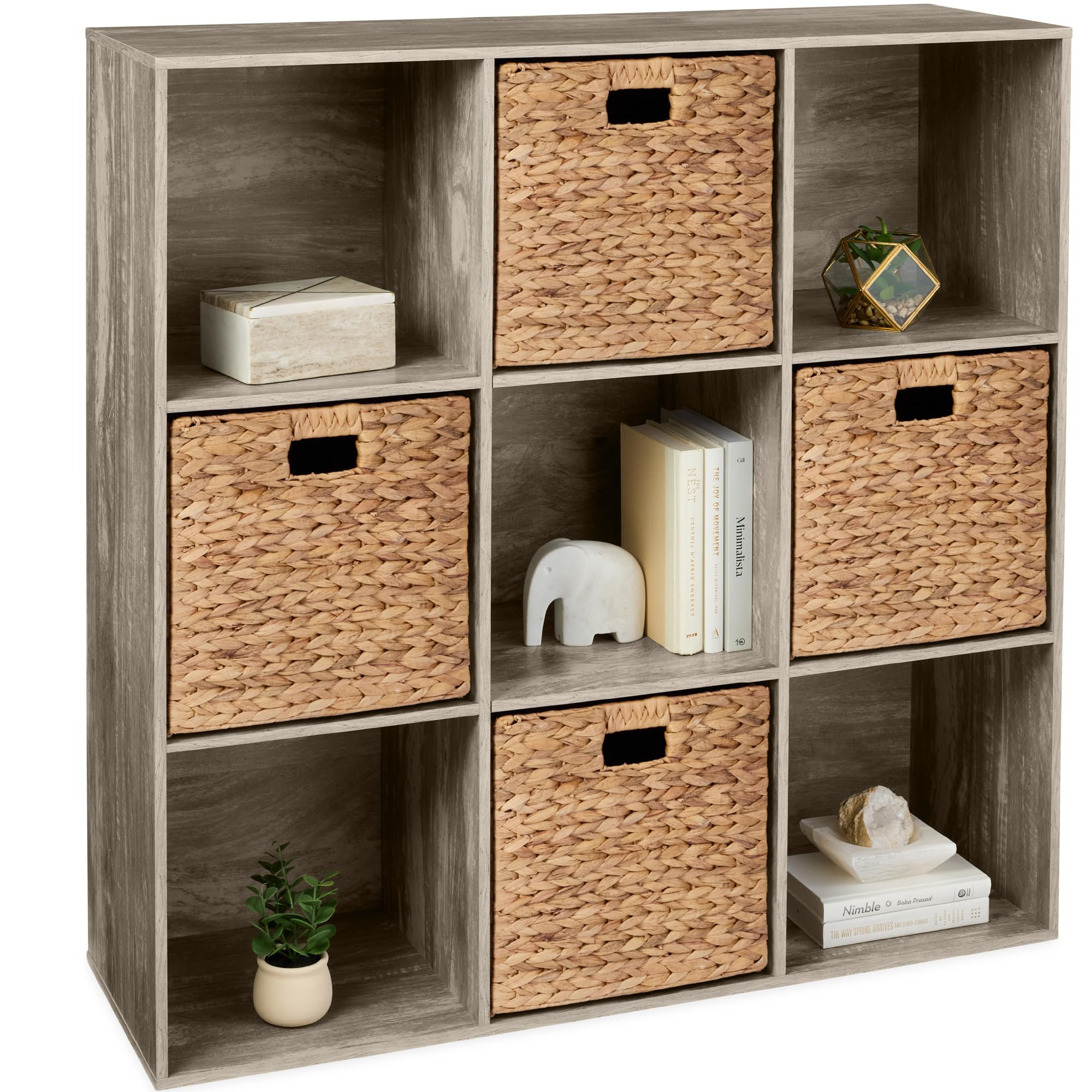 Latitude Run® 9-Cube storage manager, bookshelf opening, bookshelf ...