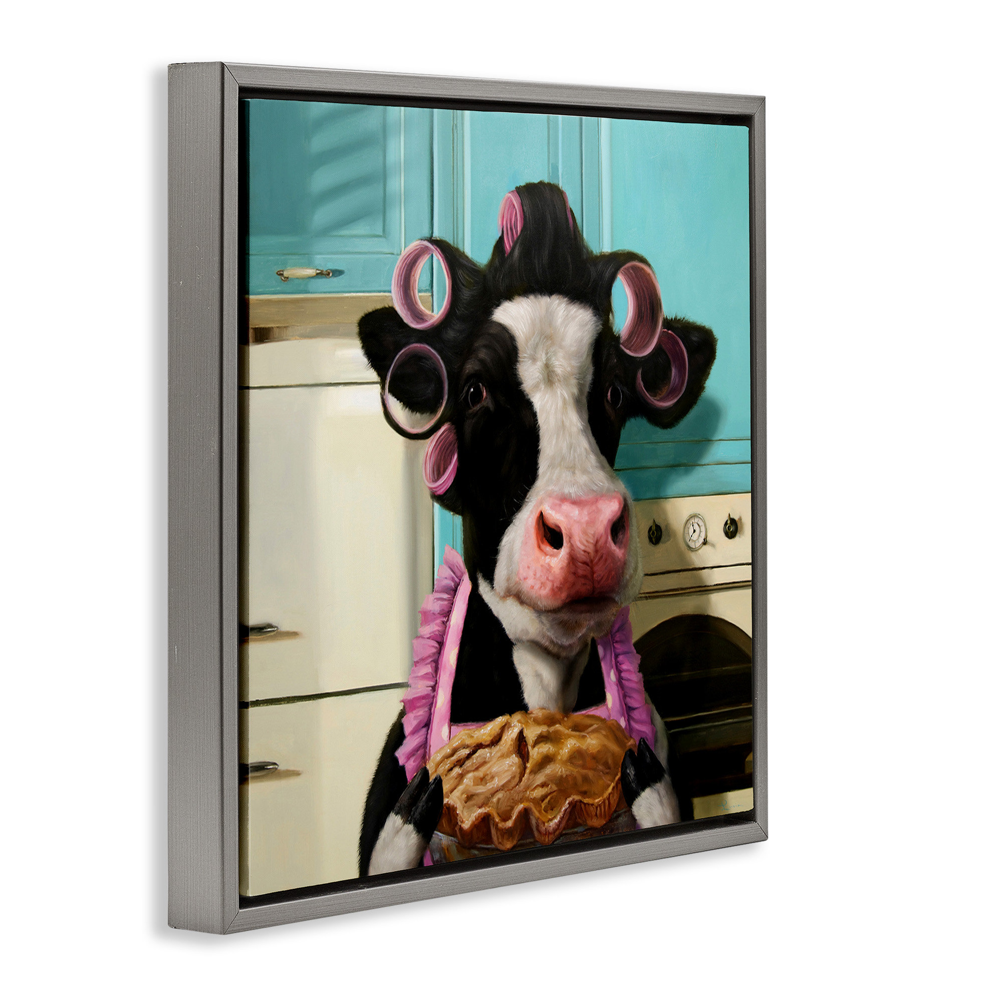Trinx Glamorous Cow Baking Pie | Wayfair