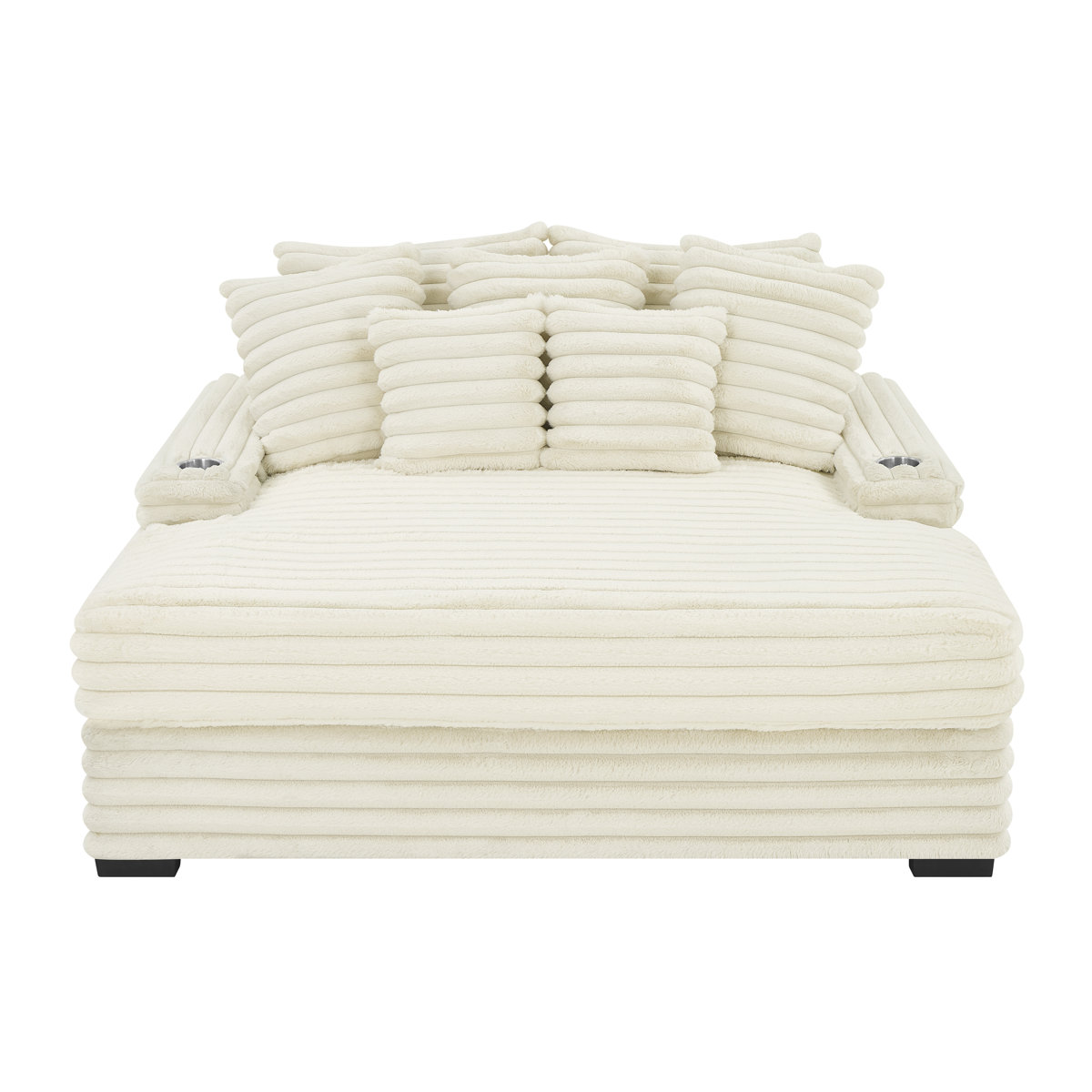 Latitude Run® Jurre Plush Wide Wale Corduroy Oversized Multi-functional ...