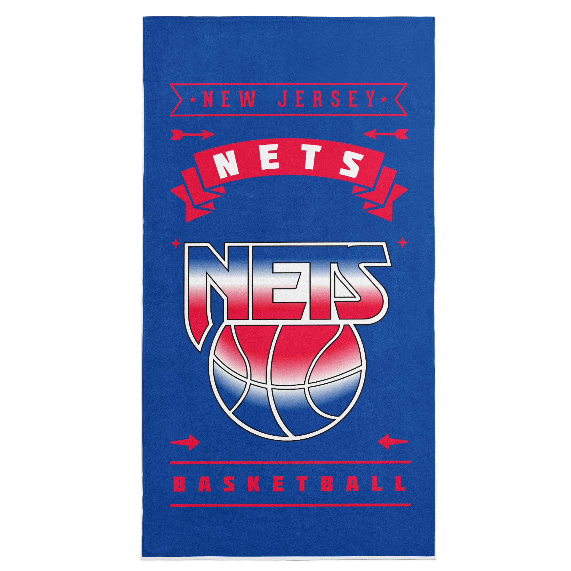 Northwest NBA Hardwood Classics Nets Printed Beach Towel | Wayfair