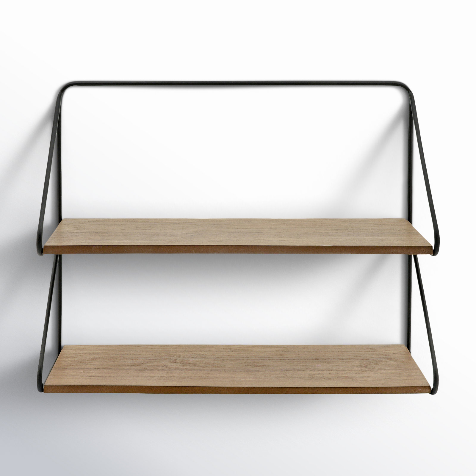 Joss & Main 2 Tier Wall Shelves - 20" x 6" x 17" & Reviews | Wayfair