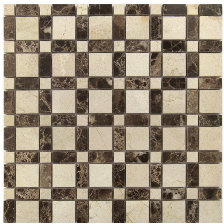 Bloom Stone 2" x 2" Marble Pinwheel Mosaic Wall & Floor Tile | Wayfair