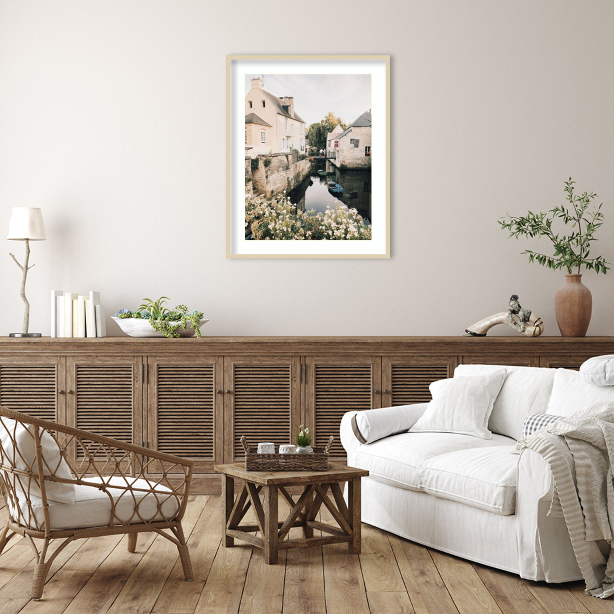 Latitude Run® Bayeux By Krista Broadway Wood Framed Wall Art Print ...