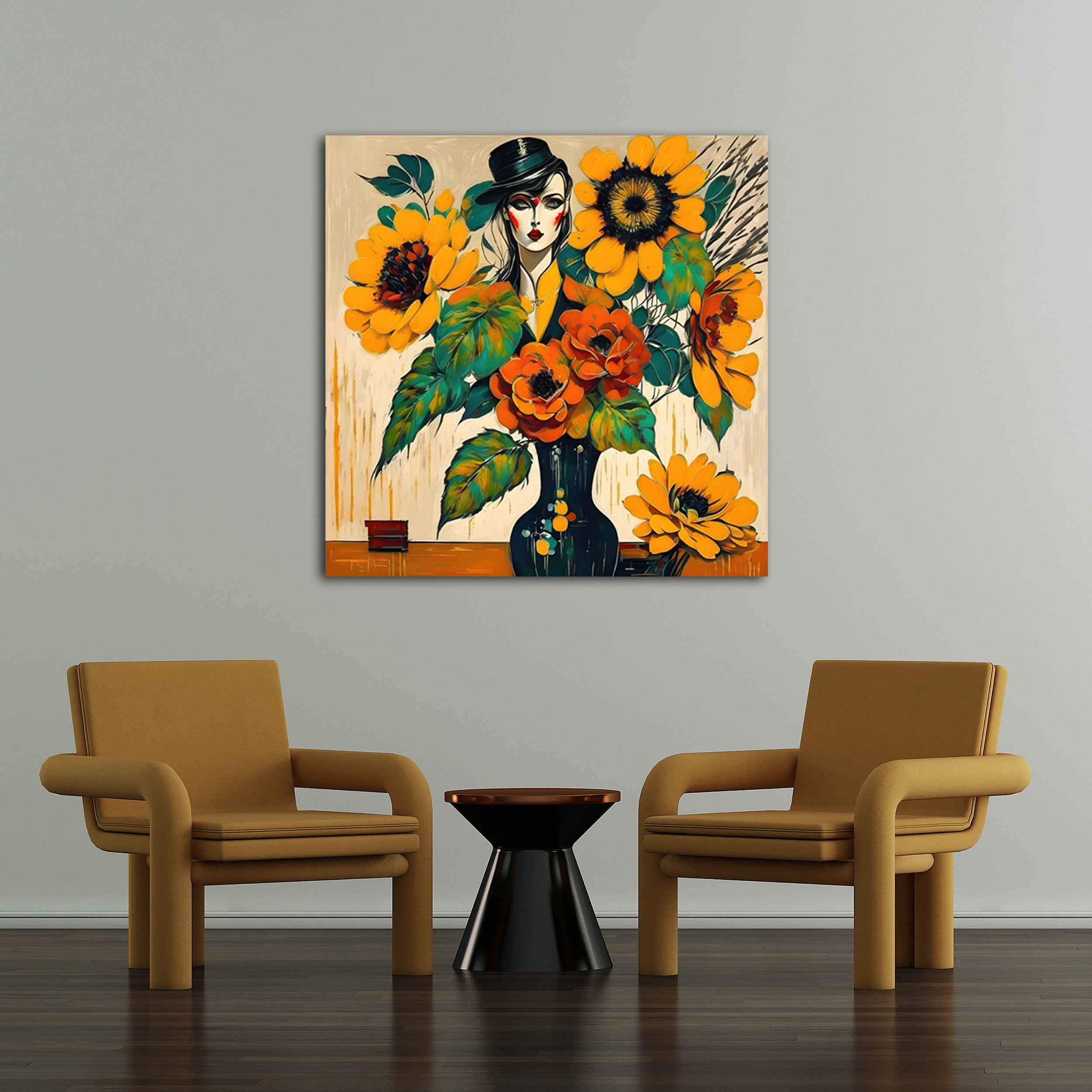 Winston Porter Flowers In Her Thoughts VI On Canvas Print | Wayfair