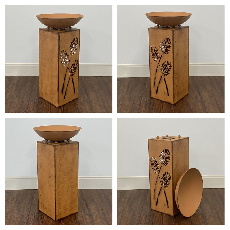 Bayou Breeze Skedee Metal Plant And Flower Garden Accents Accessories ...