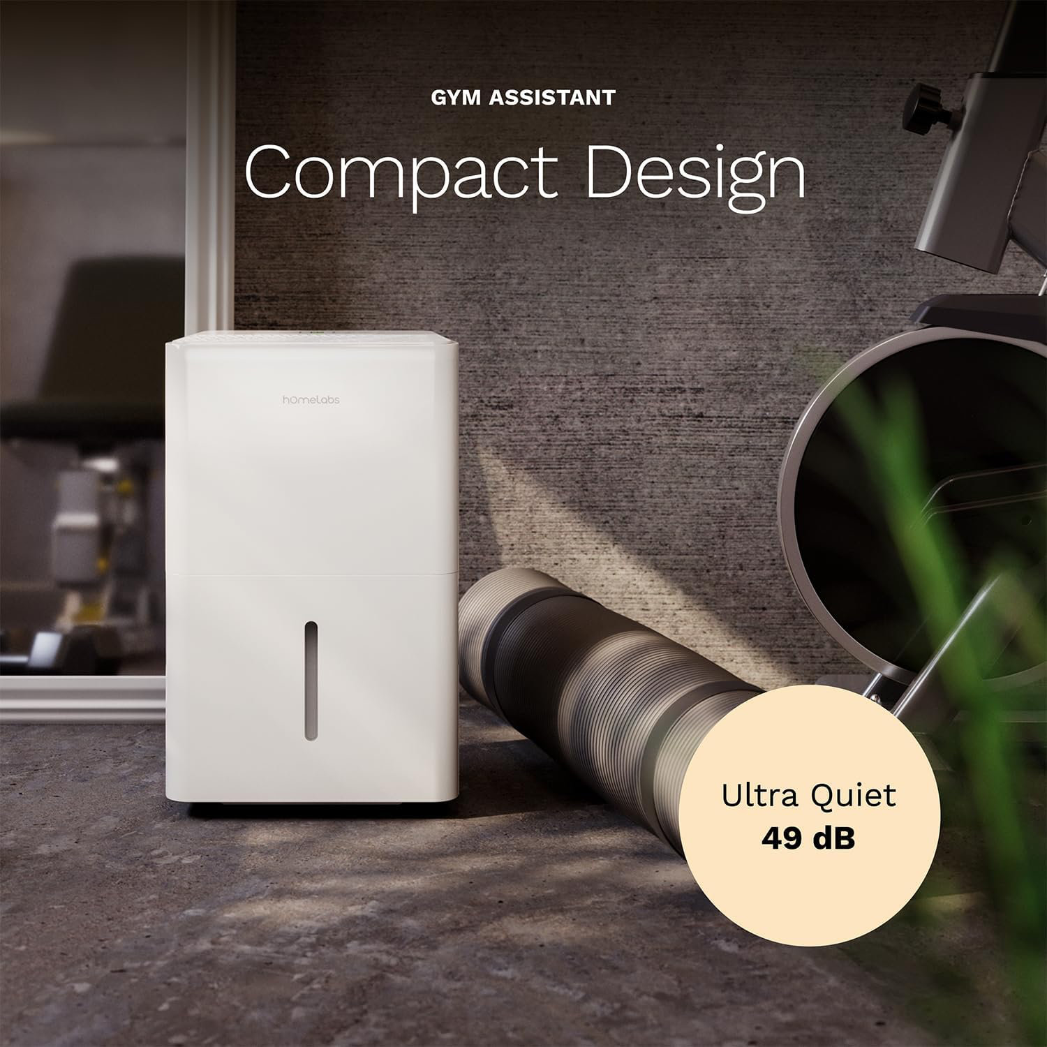 hOmeLabs 2,400 Sq. Ft Dehumidifier – 32 Pint, High-Efficiency Moisture ...