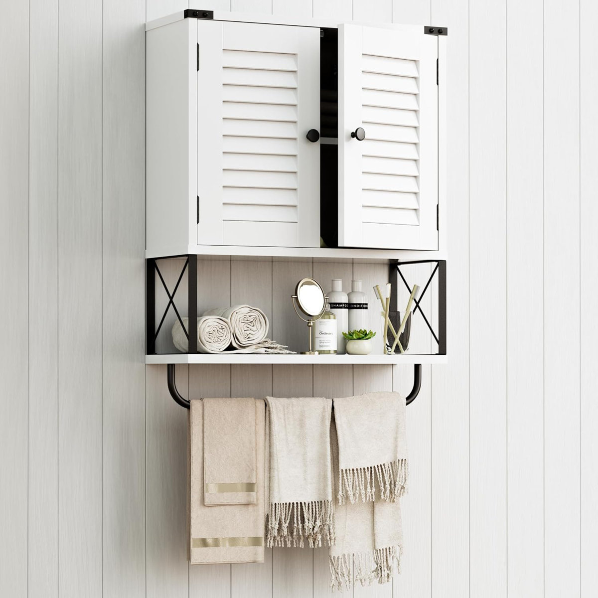 Gracie Oaks Gillianne Wall Bathroom Cabinet | Wayfair