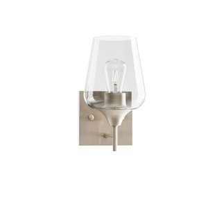 Ebern Designs Herriman 1 - Light Dimmable Armed Sconce & Reviews | Wayfair