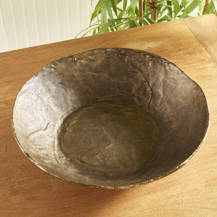 Napa Home & Garden Myron Metal Decorative Bowl & Reviews | Perigold