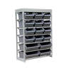 Rebrilliant Jymon 33 W x 15 D x 50 H Garage Storage Bin Rack System ...