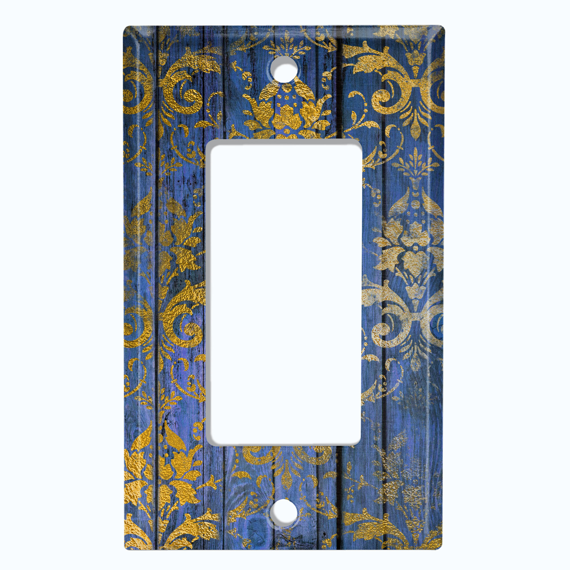 WorldAcc Wood Flower 1 -Gang Toggle Light Switch | Wayfair