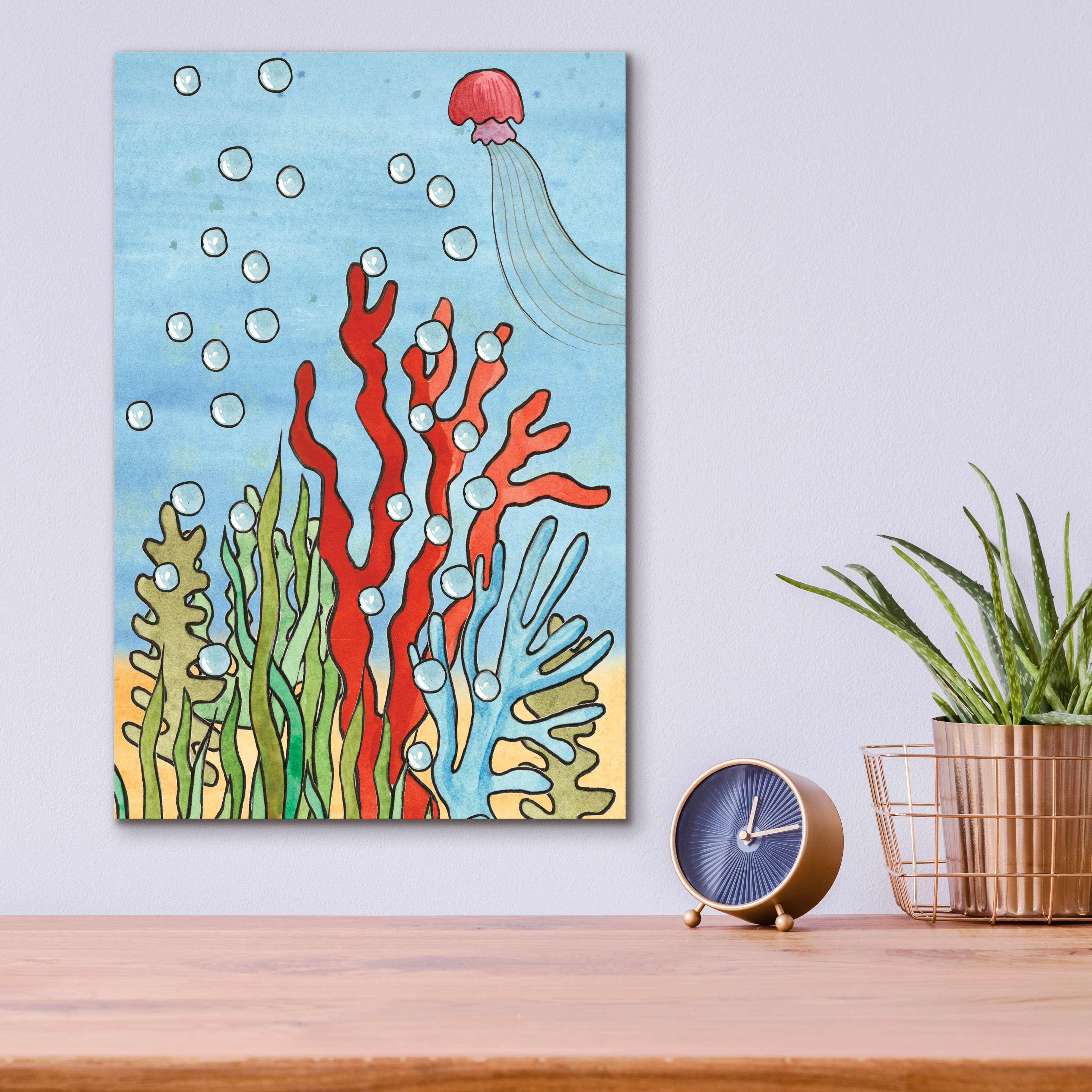 Highland Dunes 'Cute Sea Creatures Collection B' by Alicia Longley ...