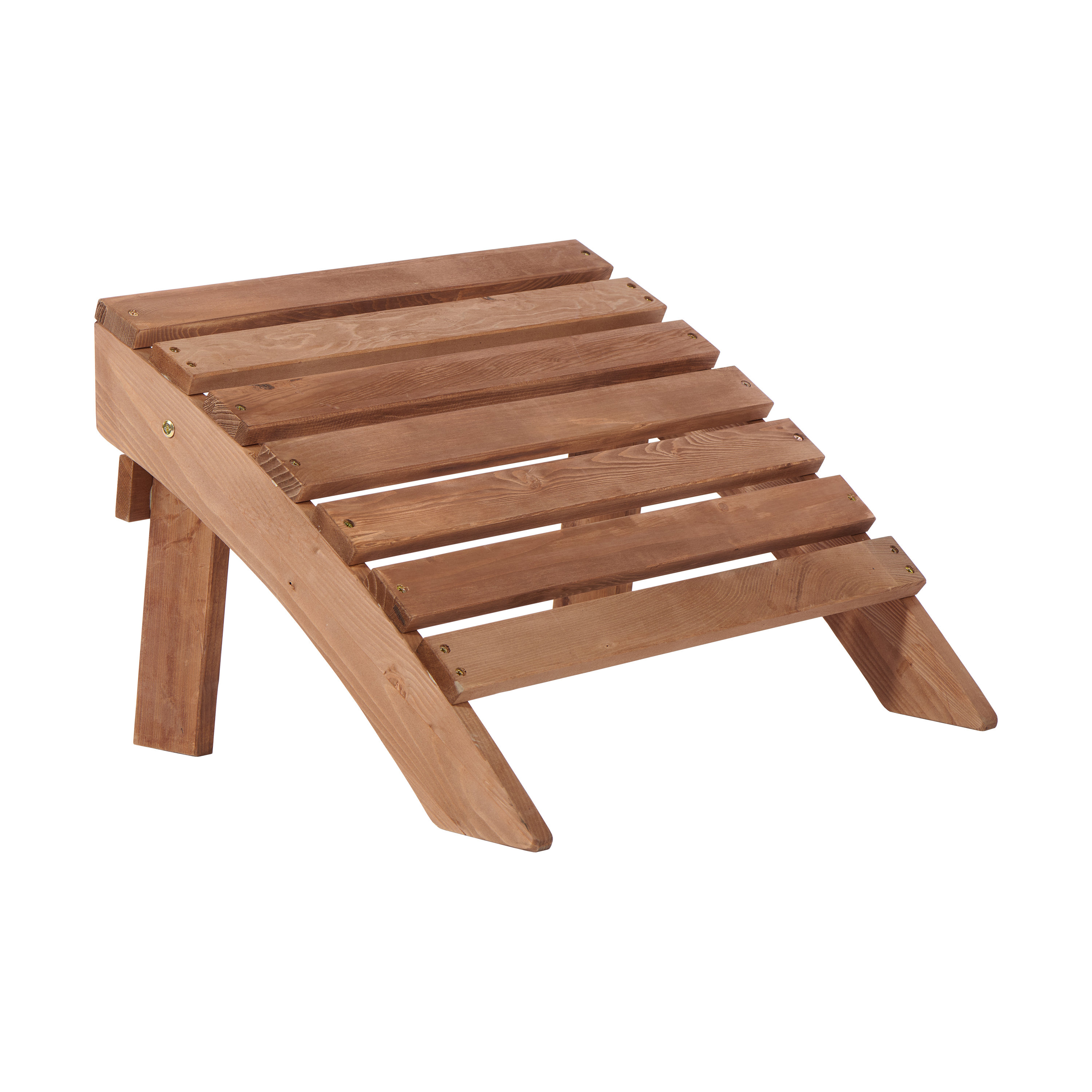 Ophelia & Co. Wooden Folding Adirondack Ottomans, Patio Footrest For ...