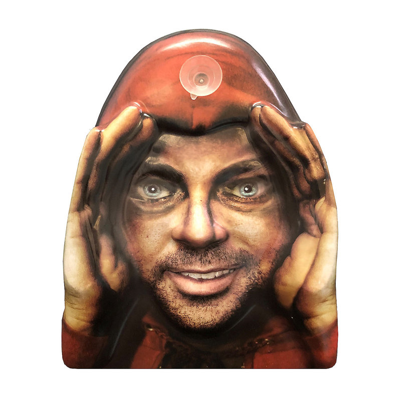 The Holiday Aisle® Scary Peeper Menacing Creep Window Cling Home Accent ...