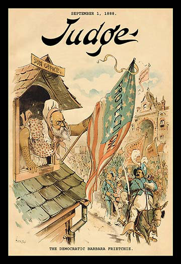 Buyenlarge 'Judge Magazine: The Democratic Barbara Frietchie' by ...