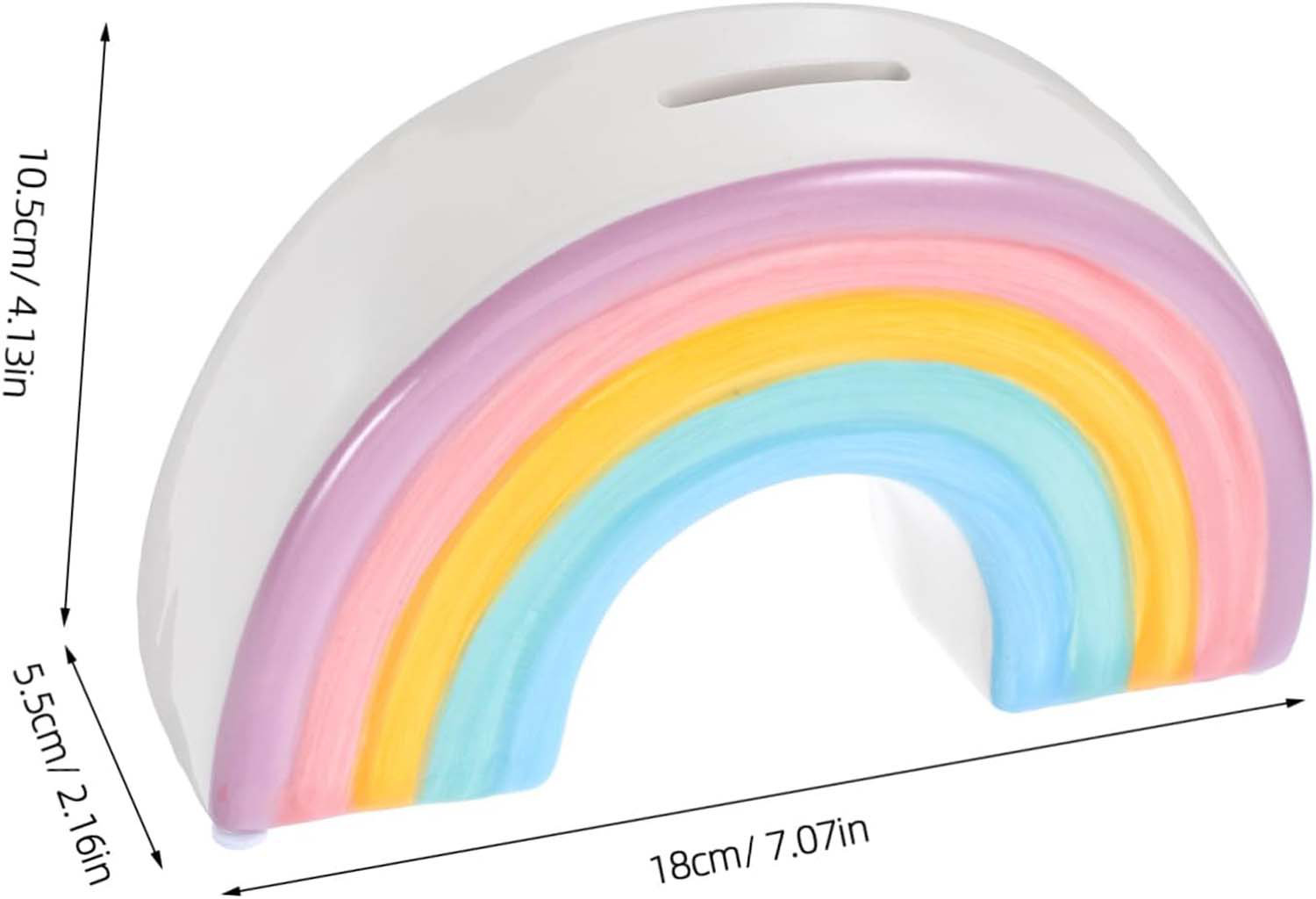Isabelle & Max™ Rainbow Piggy Bank Ceramic Money Bank Decorative Money ...