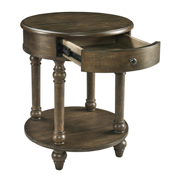 Charlton Home® Darnese 2 - Drawer End Table | Wayfair