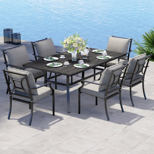 Wayfair | Square Patio Dining Sets You'll Love in 2023
