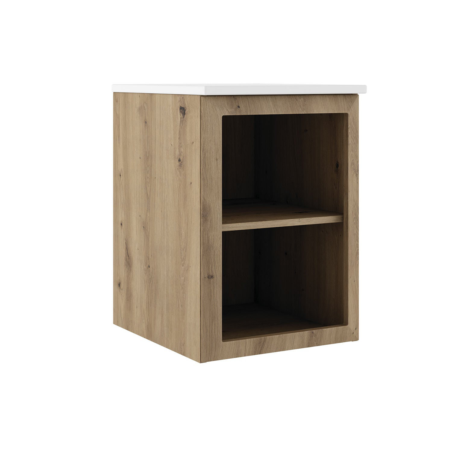 Millwood Pines Gosman 24" Lower Open Side Cabinet | Wayfair