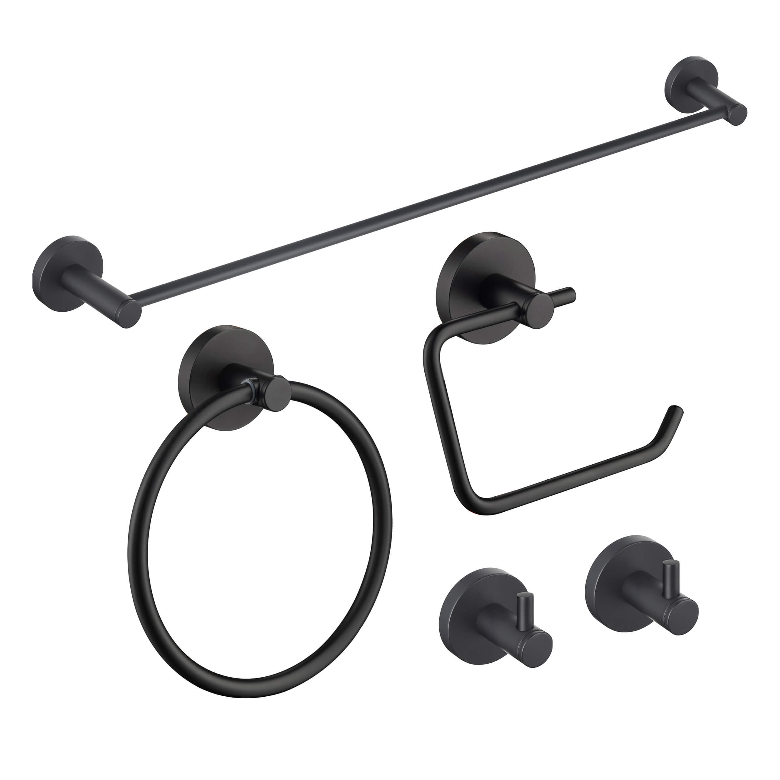 KIBI 5 - Piece Bathroom Hardware Set | Wayfair