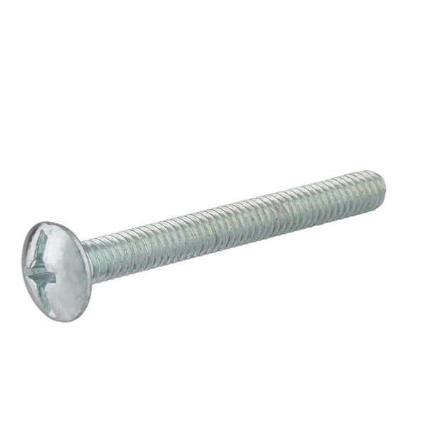 UNIQANTIQ HARDWARE SUPPLY Vis mécanique à tête bombée en zinc - Wayfair ...