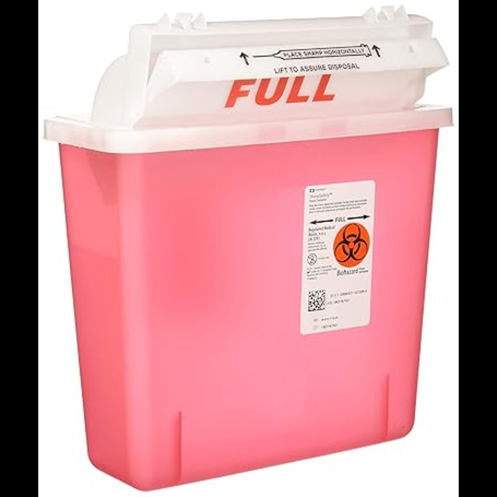 Invenitiah Container Sharpstar In-Room Mailbox Lid Red 5Qt | Wayfair