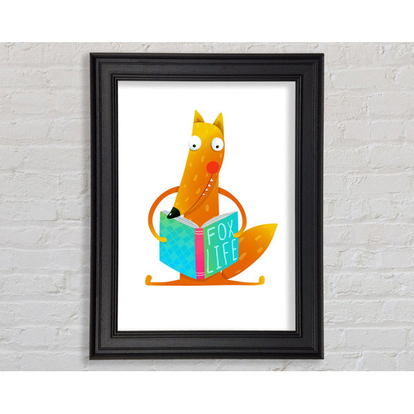 Happy Larry Fox Life Framed Print | Wayfair.co.uk