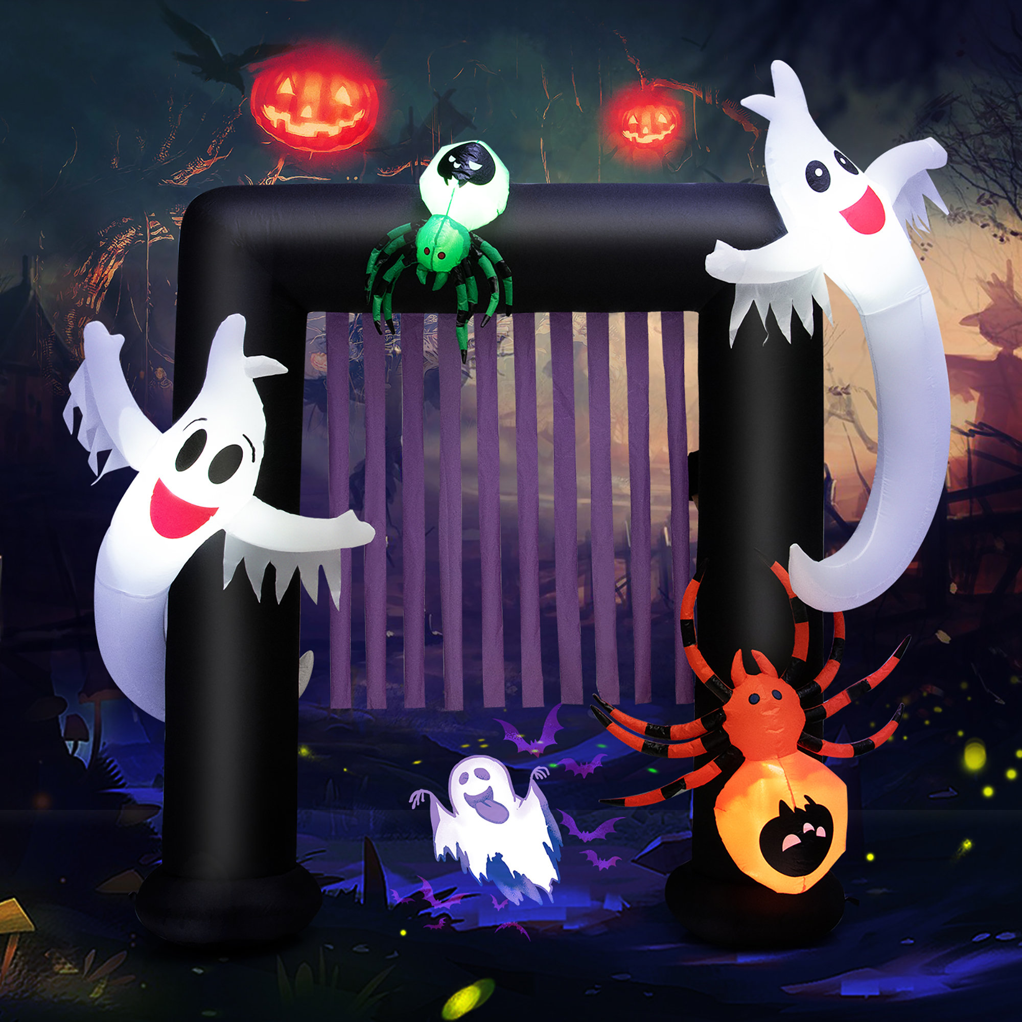 The Holiday Aisle® Archway Blow up Inflatable | Wayfair