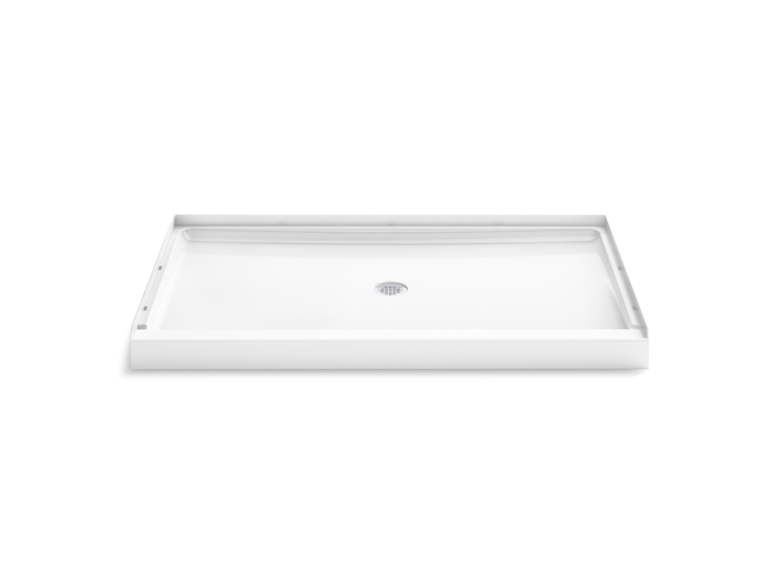 Sterling by Kohler GUARD 60" X 36" Vikrell Shower Base, Center Drain ...