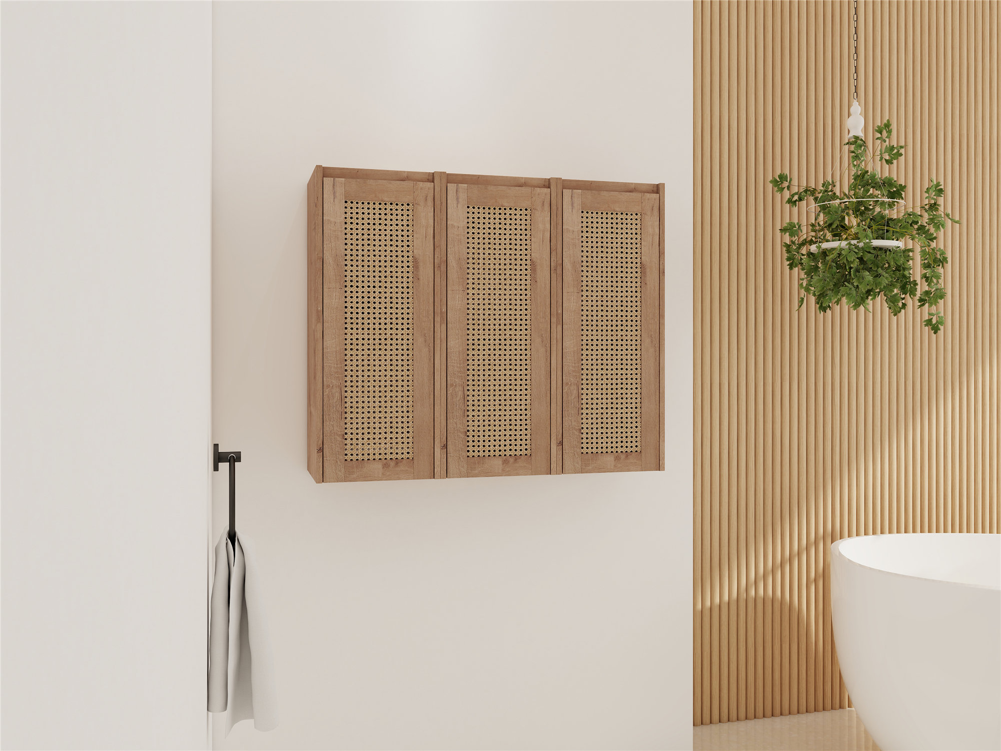 Bayou Breeze Bathroom Side Cabinet, Bathroom Storage Cabinet With Soft ...