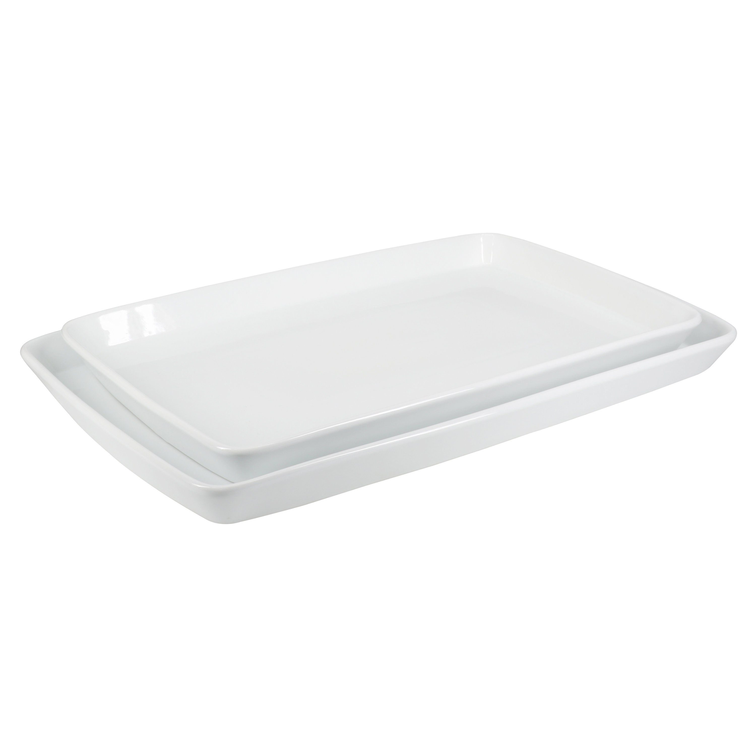 BIA Cordon Bleu Lido18.75" X 12" Rectangular Porcelain Platter | Wayfair