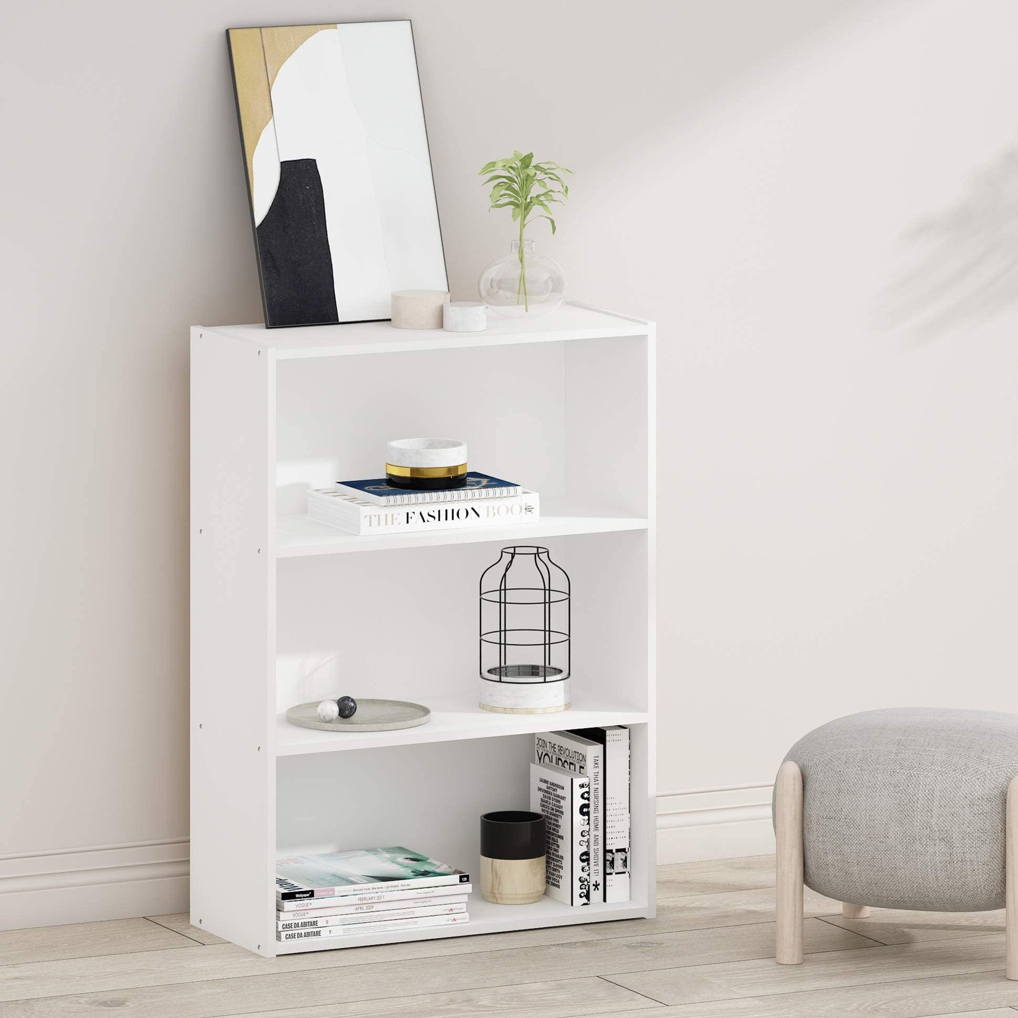 Millwood Pines Coretha Standard Bookcase | Wayfair