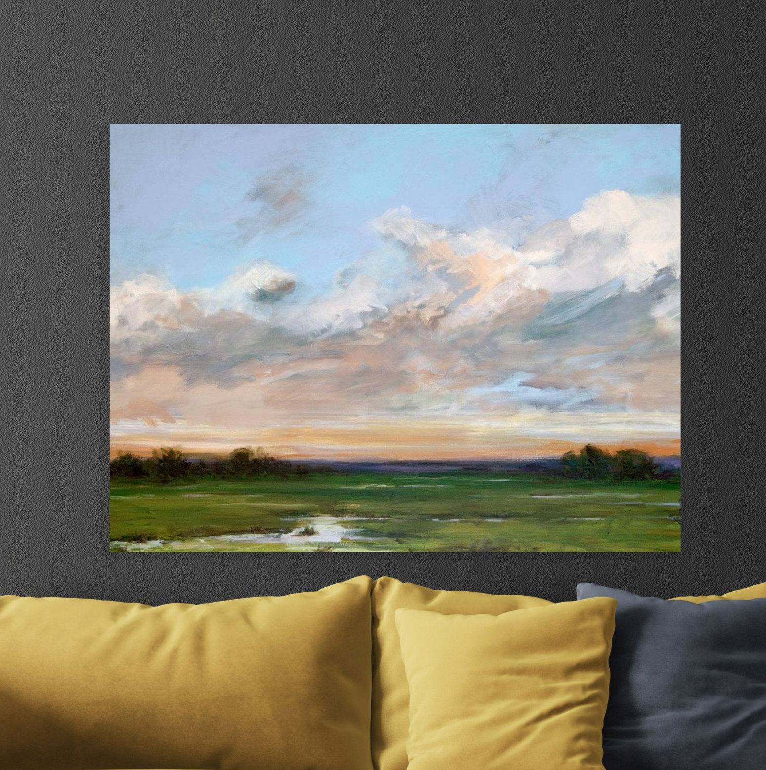 Gracie Oaks Solace I - Artist Enhanced Canvas Print & Reviews | Wayfair