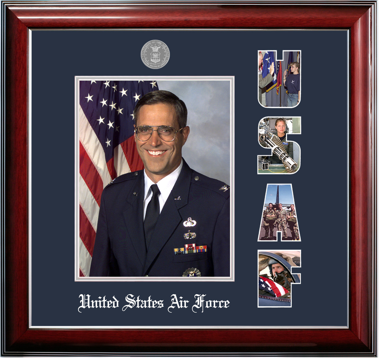 Patriot Frames Air Force Portrait Classic Picture Frame | Wayfair