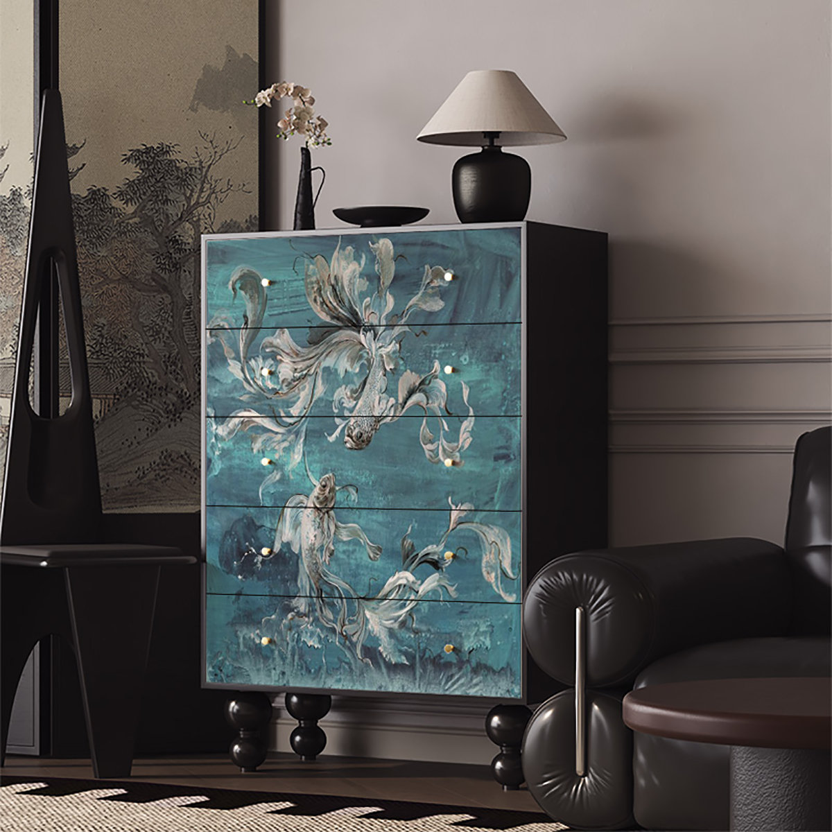 DURBIL Advanced sense French high-end decor cabinet | Wayfair