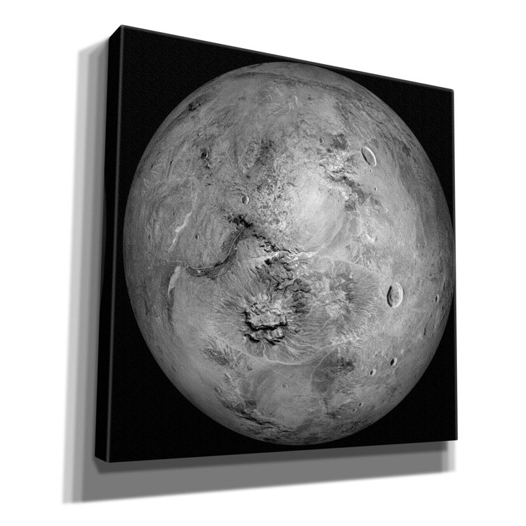 Ebern Designs Haumea Dwarf Planet On Canvas Print | Wayfair