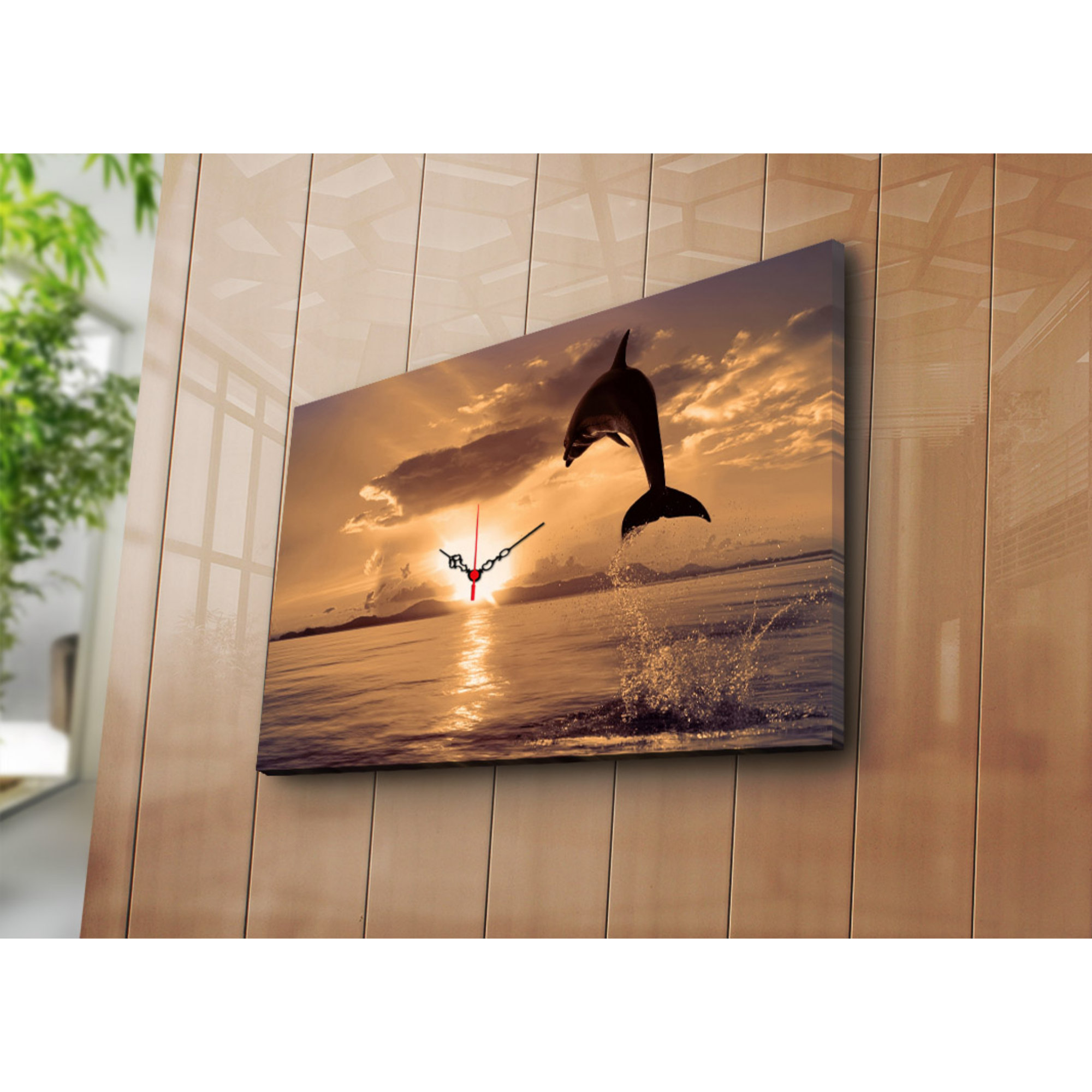 East Urban Home Durgy Wall Clock | Wayfair