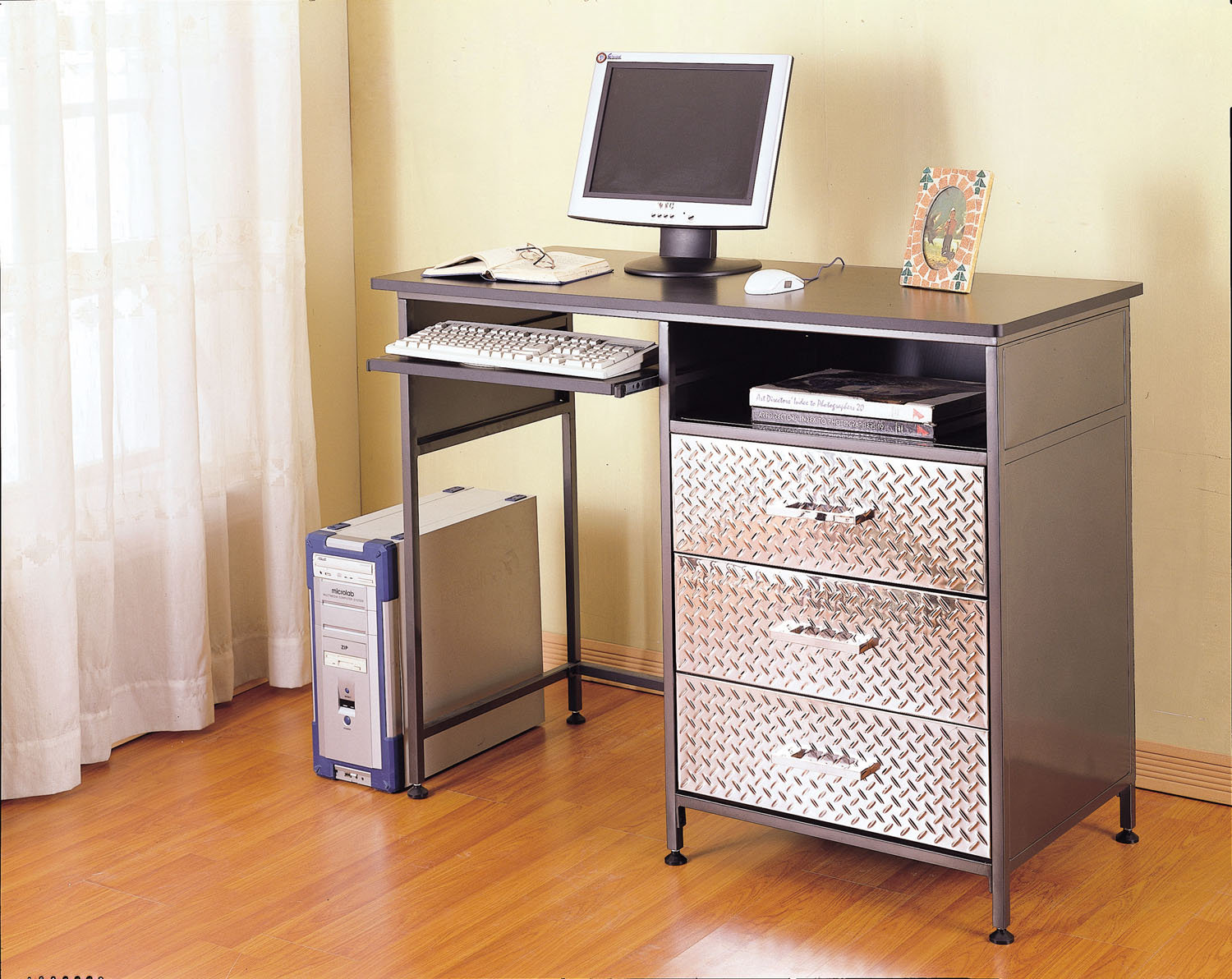 Powell Furniture Helmick 48" W Counter - Height Desk | Wayfair